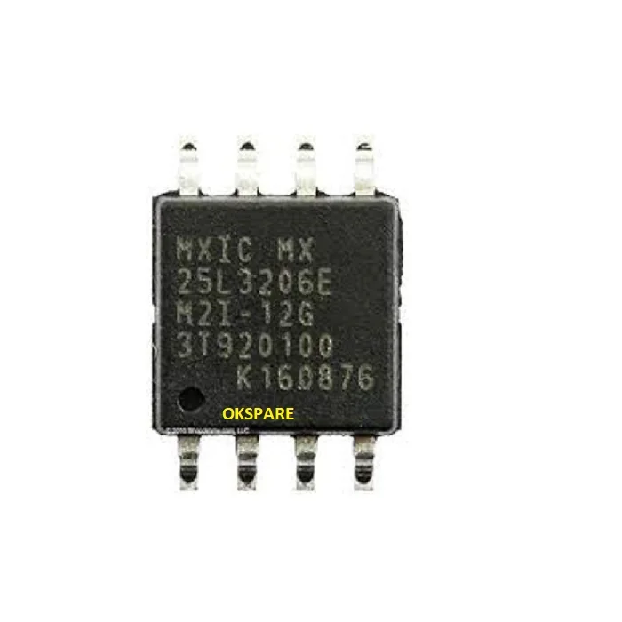 25L3206E BIOS IC-4MB (32Mbit) SPI Flash Memory (SOP-8)