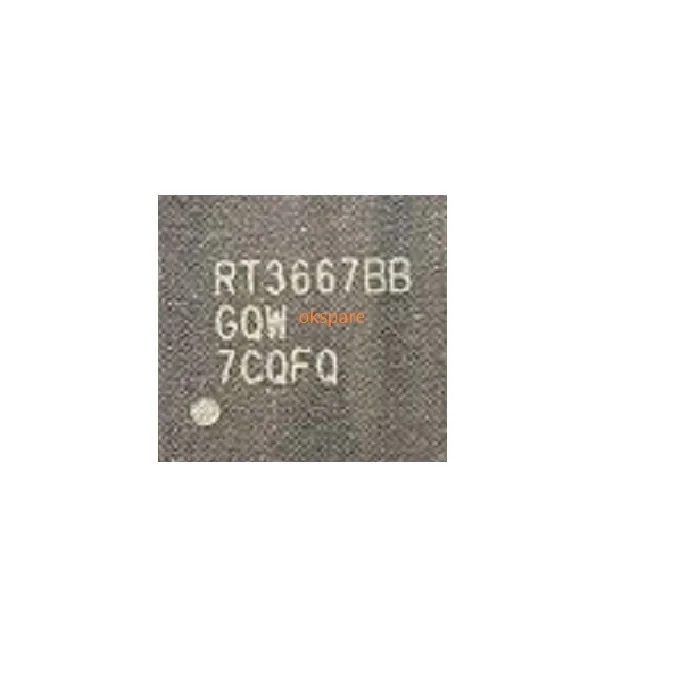RT3667BBGQW RT3667BB Dual PWM Controller IC