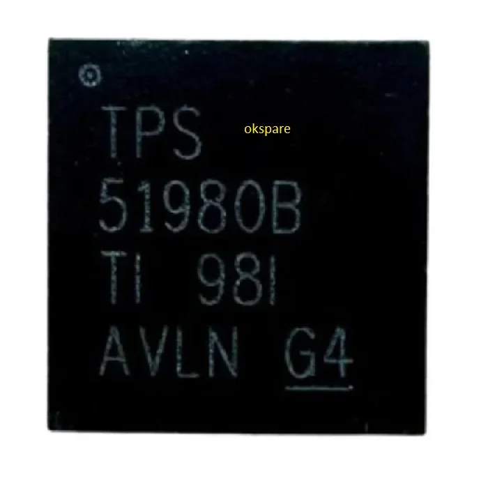 TPS51980B QFN-32Pin PMU Power Supply IC | MacBook IC